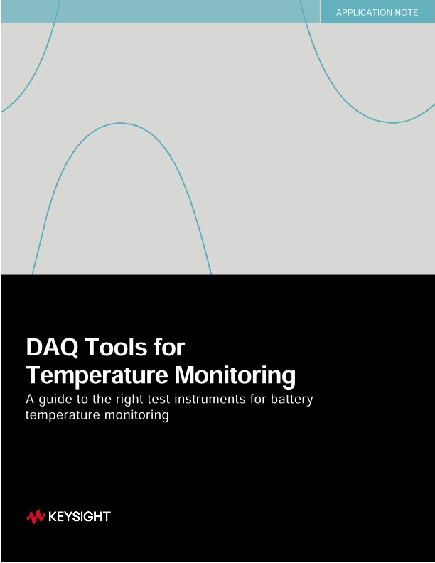 Daq Tools For Temperature Monitoring Pdf Asset Page Keysight